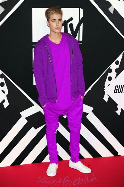 Justin Bieber Purple