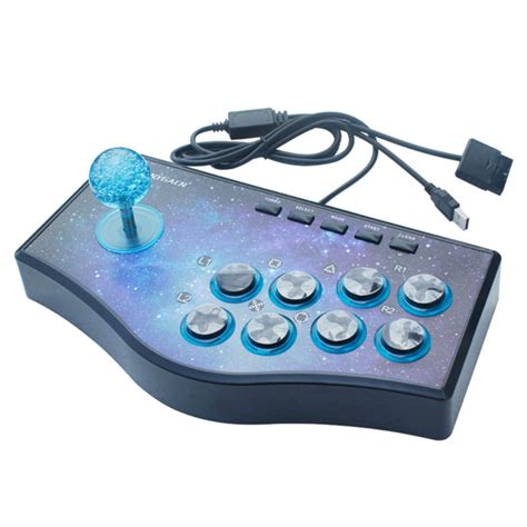PHOM USB Arcade Fight Stick Street Fighting Joystick Gamepad Controller For PS PC Android PC
