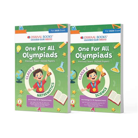 Olympiad Previous Years Solved Papers Classes 1 To 8 Get It Now Oswaal Books
