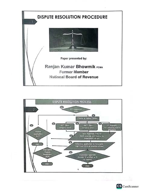 Dispute Resolution Procedure Pdf