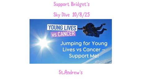 Bridget Mathieson Mclaughlin Is Fundraising For Young Lives Vs Cancer