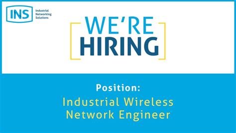 Industrial Networking Solutions On Linkedin Hiring Opportunity
