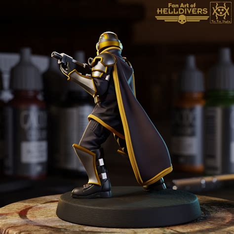 Free Stl File Helldivers Fanart Model To Download And 3d Print Cults