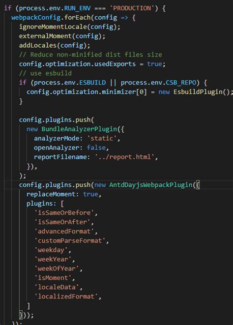 使用dayjs替换moment了但是体积没有减少 · Issue 31414 · Ant Designant Design · Github