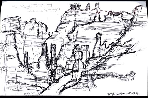 Bryce Canyon Sketch 02 By Yiyang Young On Deviantart