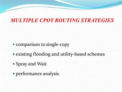 Efficient Routing In Intermittently Connected Mobile Ppt