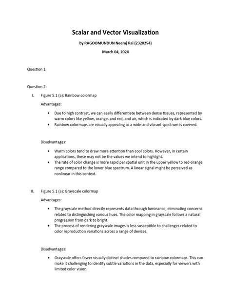 scalar and vector visualization pdf color computer graphics