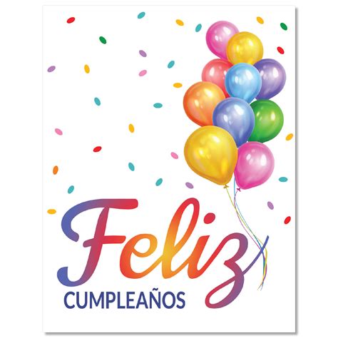 Feliz Cumpleaños Free Printable Birthday Cards In Spanish Free