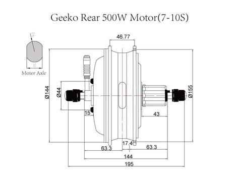 Geeko Rear Specifications 100g Smart Tech