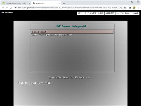 Esxi を Pxe ブートでインストールしてみる。（dnsmasq 利用版） Vmgowatanajp