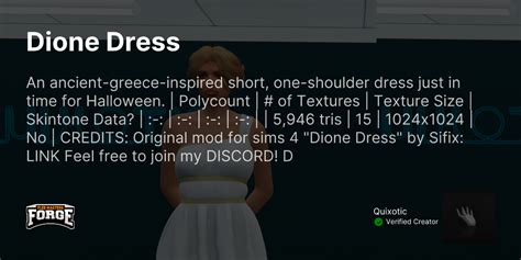 Pleb Masters Forge Hub Dione Dress