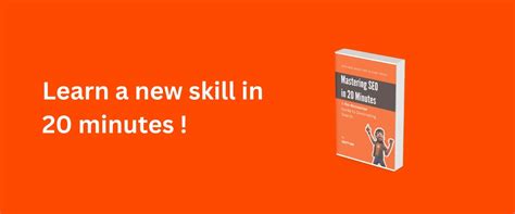 Mastering Seo In 20 Minutes A No Nonsense Guide To Dominate Search