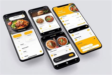 Premium Photo Iphone Call Screen Concept Ui Set With Realistic Blurry Background