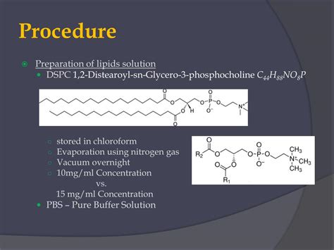 Ppt Experimentation With Phospholipids For Hplc Analysis Powerpoint