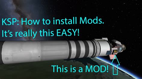How to install Mods MANUALLY in Kerbal Space Program. Dr.X42 Gaming! - YouTube