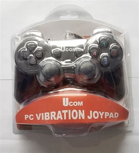 Ucom Pc Dual Vibration Wired Game Controller Gaming Joypad Joystick Usb