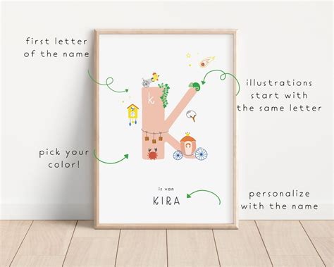 Letter R Alphabet R Print Personalized First Name Print Etsy