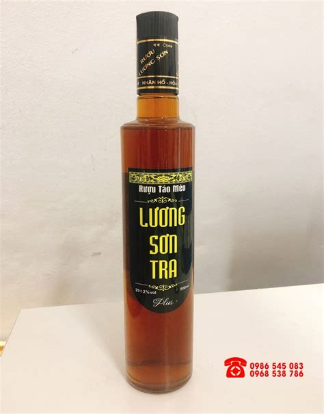 Rượu Táo Mèo Lương Sơn 500ml Rượu Lương Sơn Hotline 0968538786