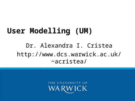 ppt dr alexandra i cristea acristea user modelling um dokumen tips