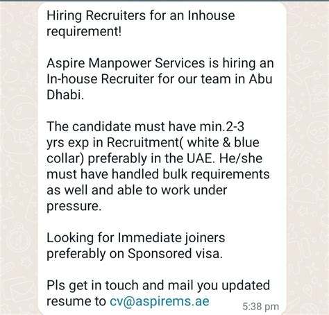 Mueed Khan On Linkedin Vacancies Available In Uae Just Sharing For The Sake Of Almighty Allah