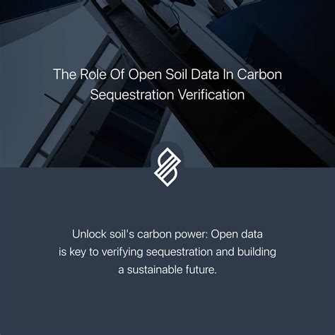 The Role Of Open Soil Data In Carbon Sequestration Verification Scenario