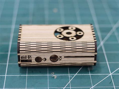 Laser Cut Flex Flexible Raspberry Pi Wooden Case Free Vector File Vectors File