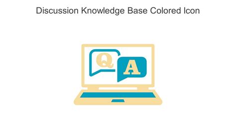 Discussion Knowledge Base Colored Icon In Powerpoint Pptx Png And