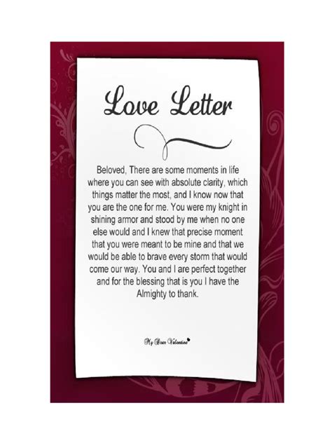 Valentines Day Letter Templates 6 Free Templates In Pdf Word Excel