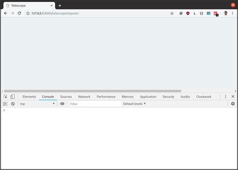 Empty Page When Accessing Telescope Issue Laravel Telescope GitHub