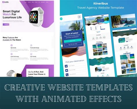 Creative Html5 Website Templates With Animated Effects Entheosweb