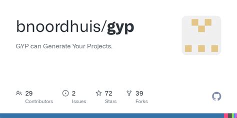 GitHub Bnoordhuis Gyp GYP Can Generate Your Projects
