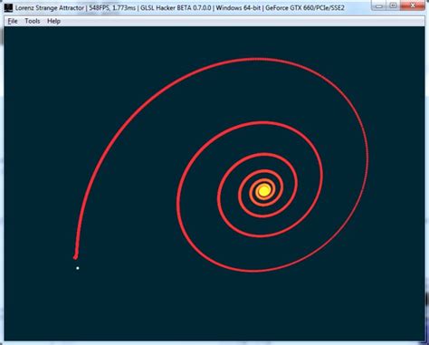 Lorenz Attractor Butterfly Effect Geeks3d
