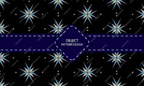 Premium Vector Modern Object Patterns Design