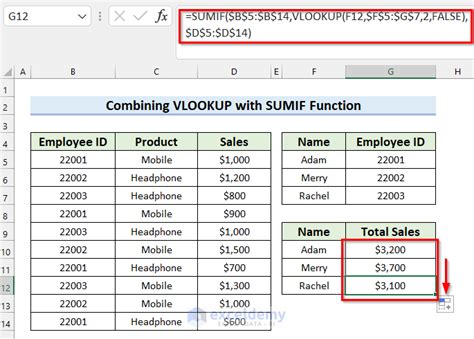 Vlookup With Multiple Criteria And Multiple Results 8 Examples