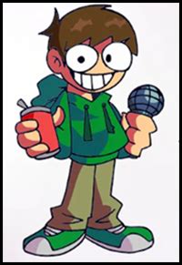 How to Draw Friday Night Funkin Video Game Characters : Drawing Tutorials & Cartoons & How to ...