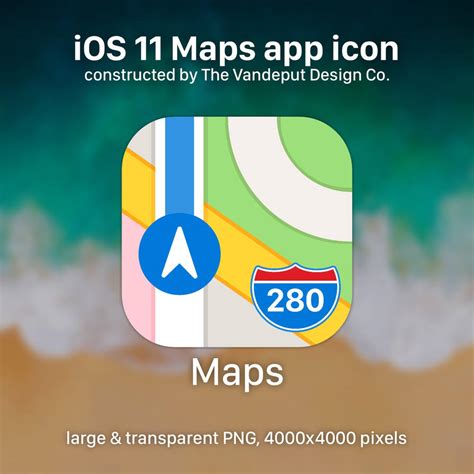 IOS 11 Maps App Icon LARGE PNG By Uselessdesires On DeviantArt