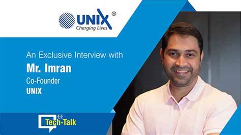 An Exclusive Interaction With Mr Imran Co Founder Unix