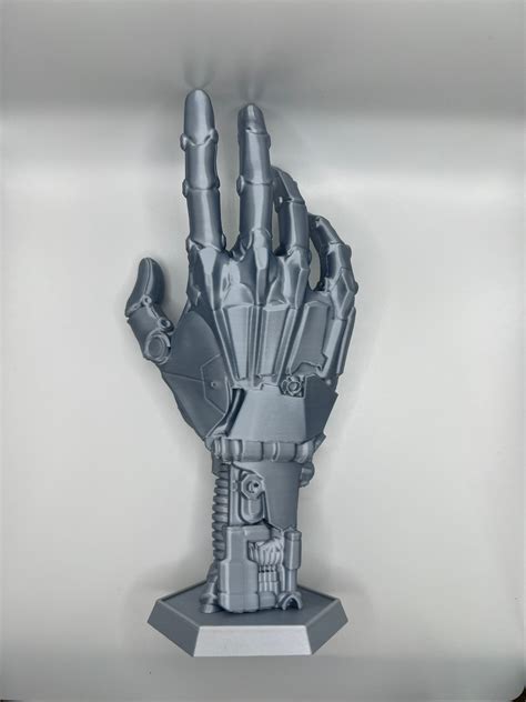 3d Printed Bionic Hand Desktop Controller Stand Etsy