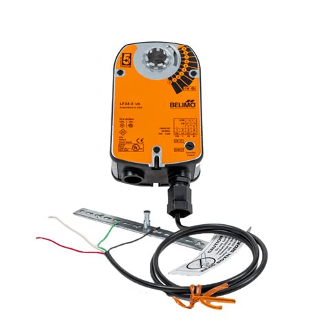 Belimo Lf24 3 Us 35 In Lb Spring Return Floating Point Actuator