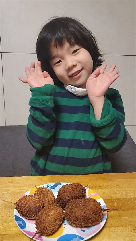 핫케이크가루 미니핫도그 아기먹방 엄마시점 큰별 현준 72개월아기 7살아들 아들패션 육아스타그램 아기모델 모델아기 인스타베이비 오오티디 일상기록