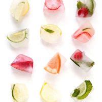 We Re In Love With These Fruit And Herb Infused Ice Cubes