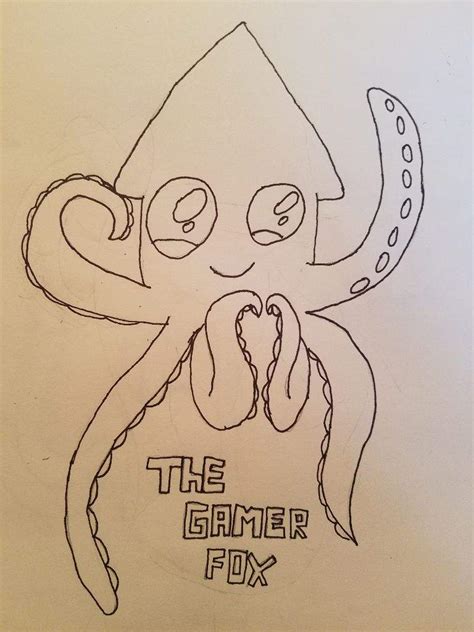 Minecraft Squid Drawing At PaintingValley Com Explore Collection Of Minecraft Squid Drawing