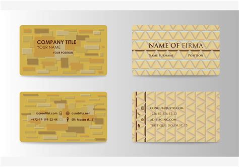 무료 다운로드 명함 배경 벡터 Eps Ai Uidownload