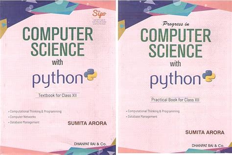 Amazon In Buy COMPUTER SCIENCE WITH PYTHON BOOK FOR CLASS SET OF TWO BOOKS BY SUMITA