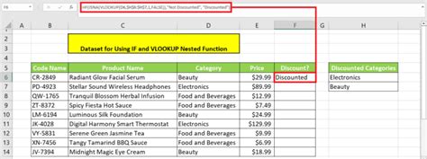 How To Use If And Vlookup Nested Functions In Excel 5 Examples Pc Guide