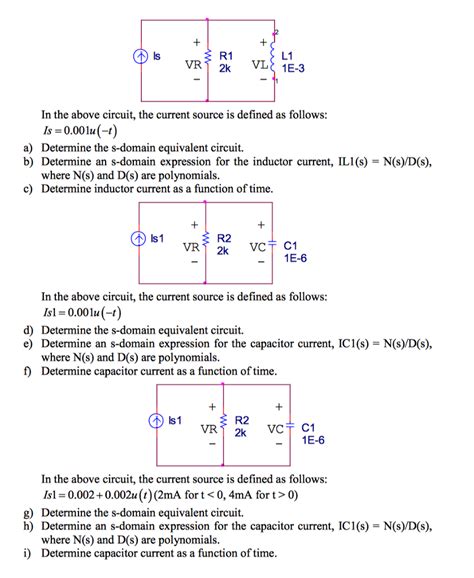 solved し1 in the above circuit the current source is