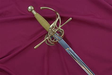 Brass Swept Hilt Rapier Shop Period Swords And Rapiers In Australia