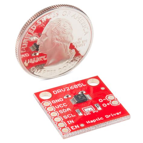 Haptic Motor Driver DRV L SparkFun USA