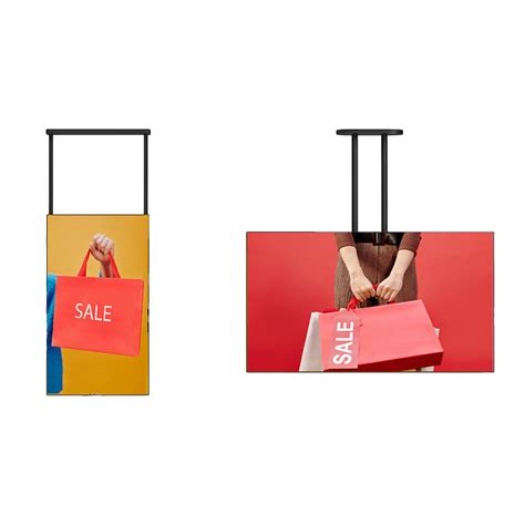 Indoor Lcd Retail Display Screen 2500nits Window Lcd Display Digital Signage