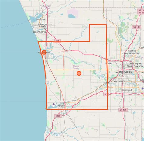 Ottawa County Michigan Plat Map